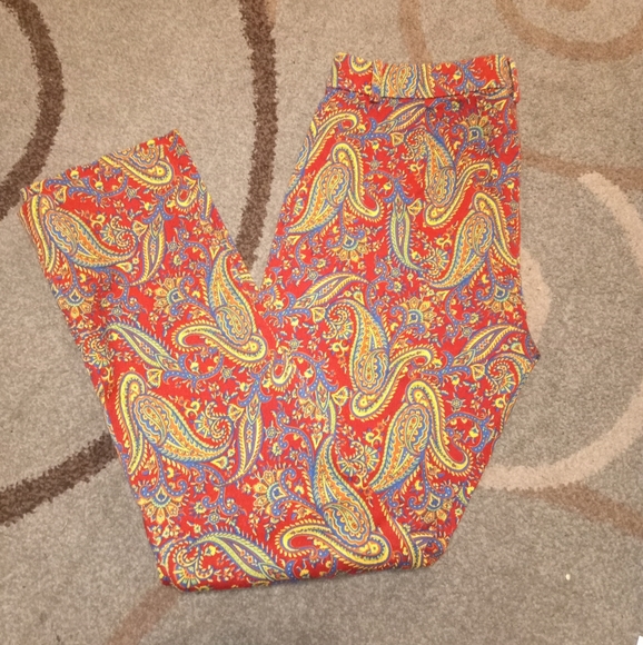 Lauren Ralph Lauren | Pants & Jumpsuits | Lauren Ralph Lauren Paisley Pants | Poshmark